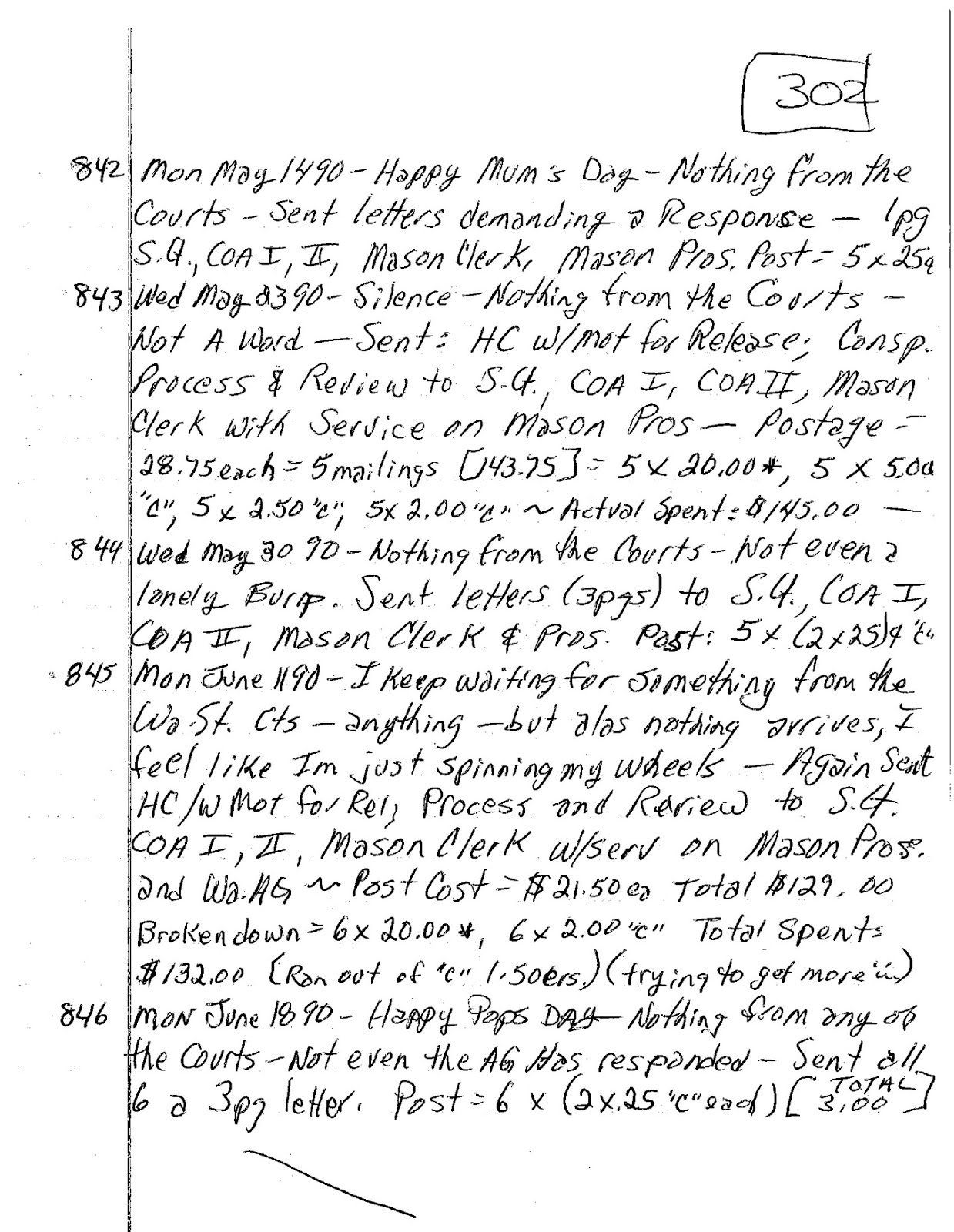 In Birdy's Eyes:: Handwritten 30 Year Daily Prison Log