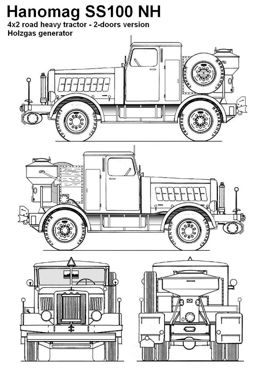 Panzerserra Bunker- Military Scale Models in 1/35 scale: Hanomag SS100 ...