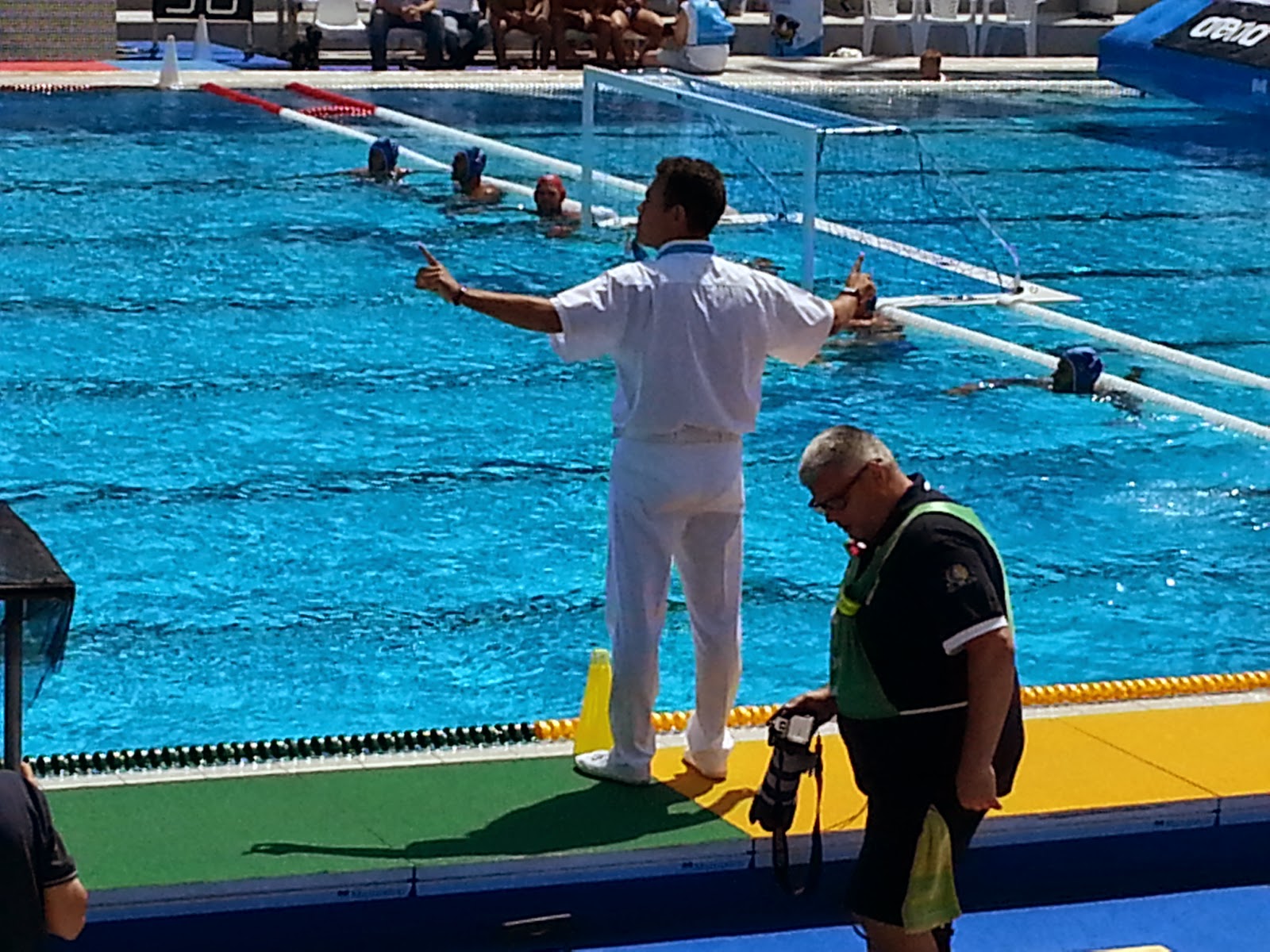 Árbitros de Waterpolo: Day by day ,Budapest 2014 Martes 15/07/14