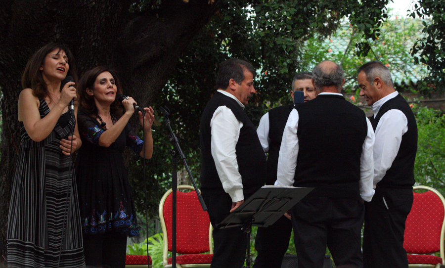 THE VIEW FROM FEZ: Elena Ledda enthralls at Batha Museum