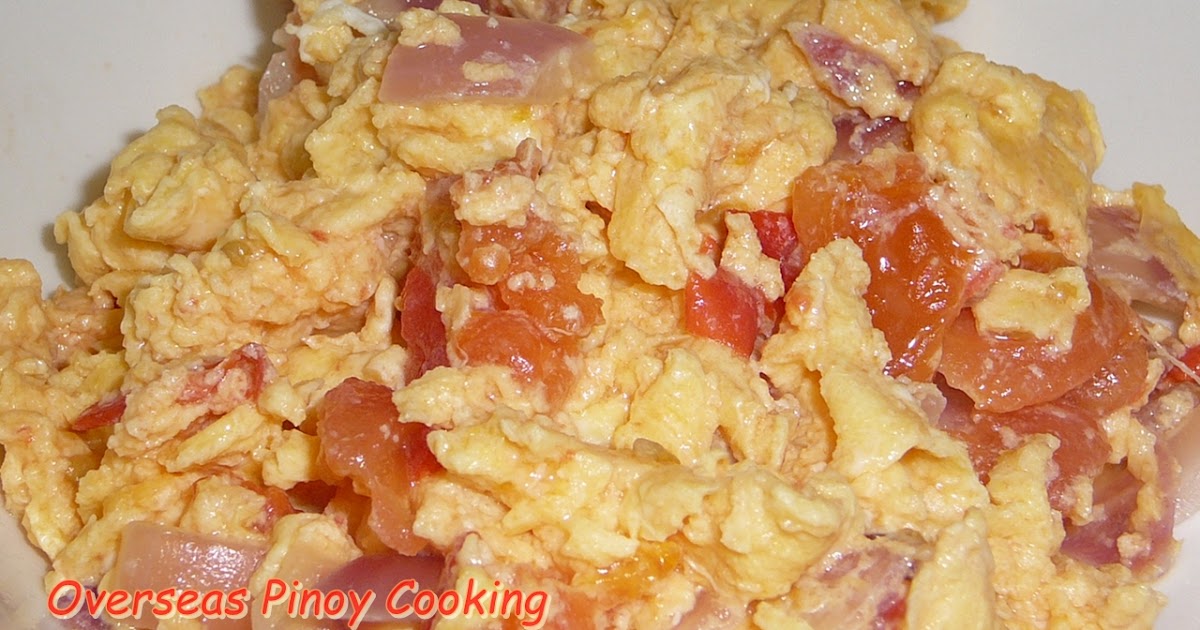 Ginisang Kamatis at Itlog