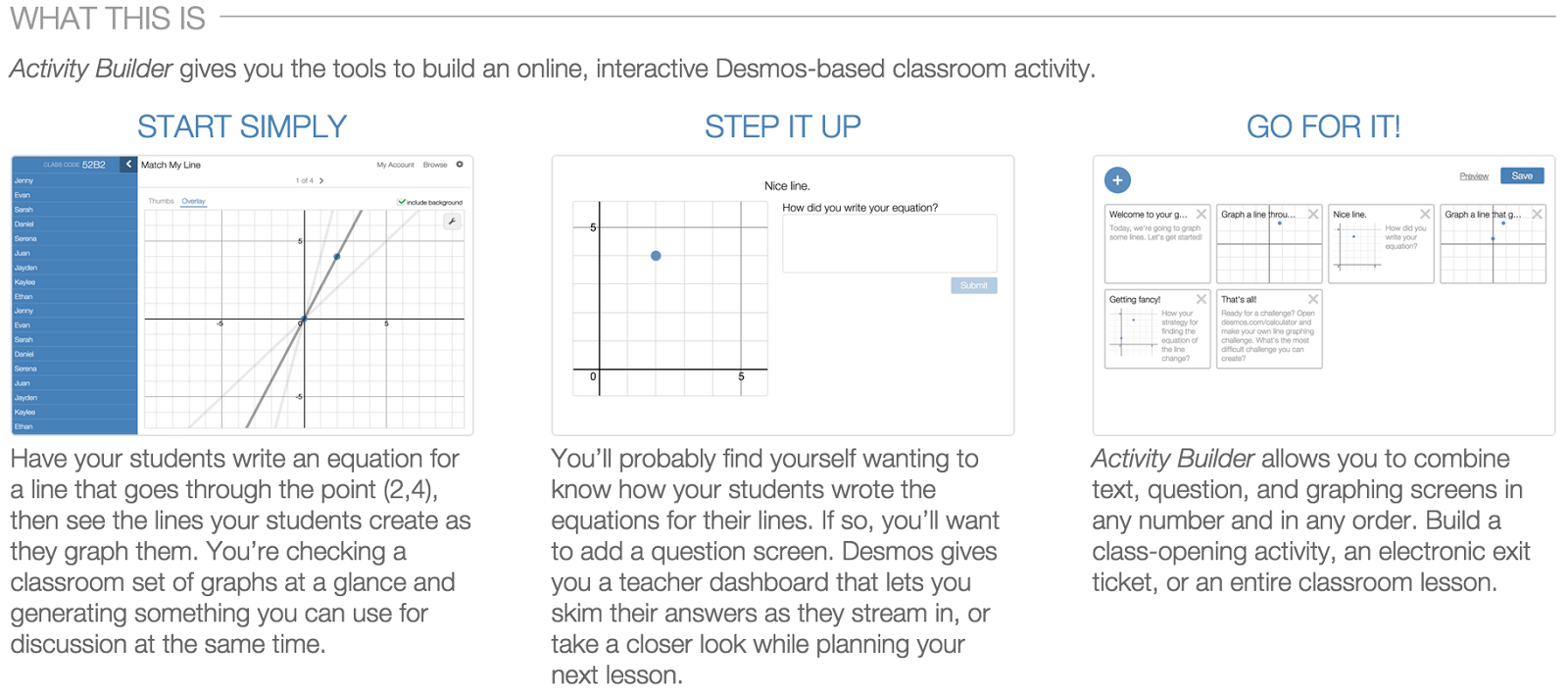 Desmos Student