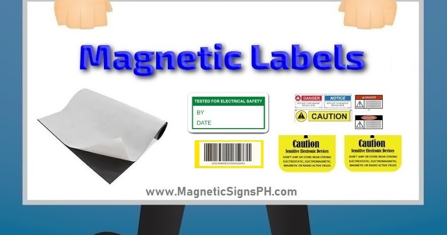 Custom Magnetic Labels Philippines - MagneticSignsPH.com