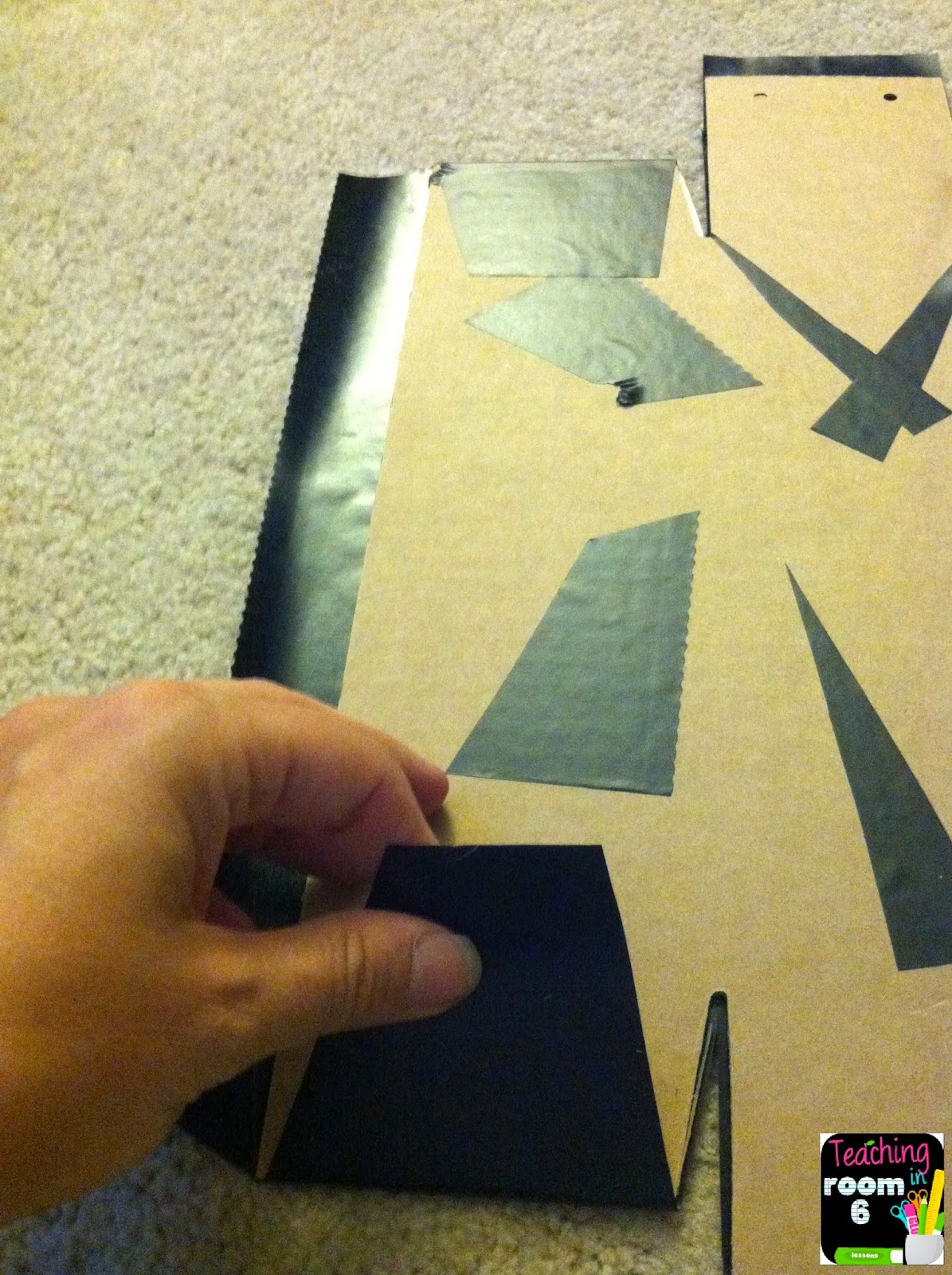 Bright Idea: Covering Cardboard Boxes for Pencil Boxes | Teaching in Room 6