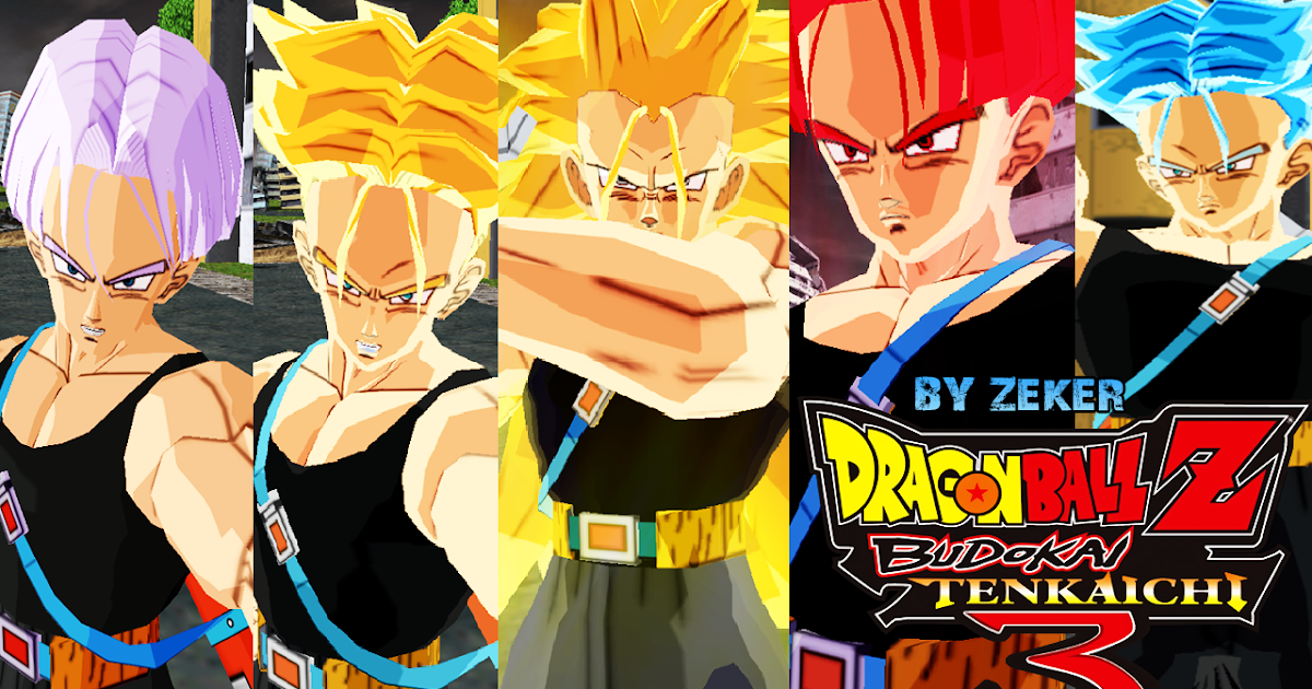 mods dbz BR: future trunks all forms