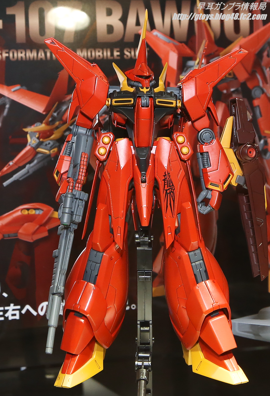GUNDAM GUY: RE/100 AMX-107 Bawoo - On Display@ C3 Tokyo 2016