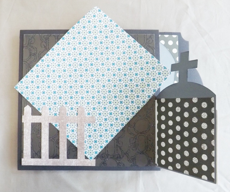 Fairy Cardmaker: Graveyard Layout - Accucut Craft Challenge