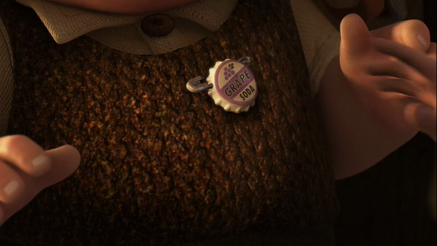 Bottle Cap Pin Badge Flair DIY--Ellie Badge from UP!