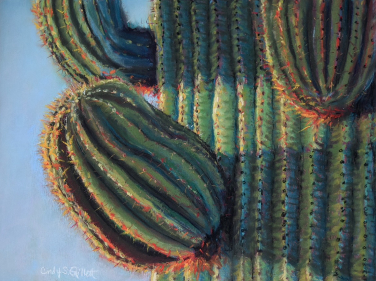 The Artist Within...: Saguaro Sunrise