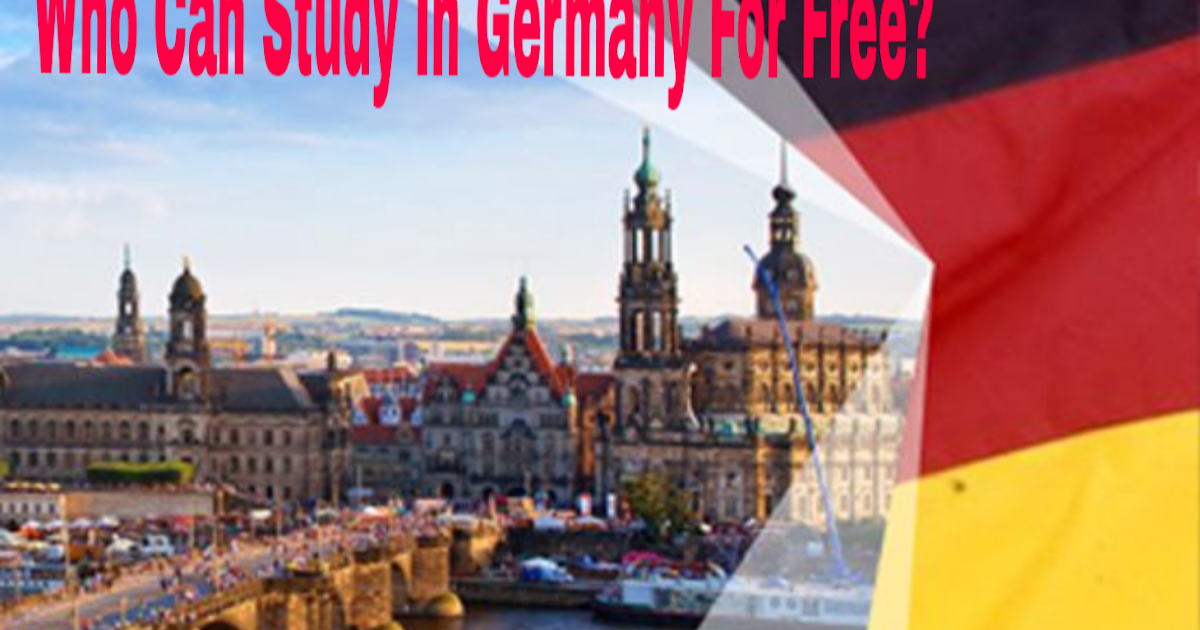 Who Can Study In Germany For Free?