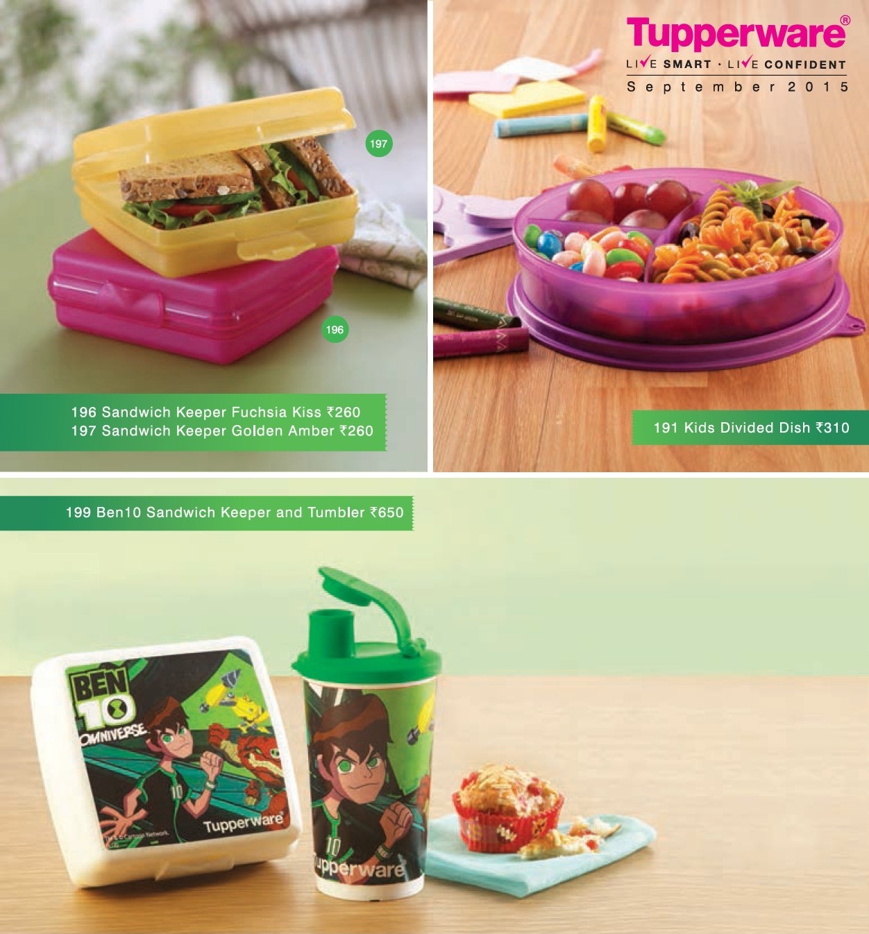 Tupperware Catalog September 2015 - Tuppermates