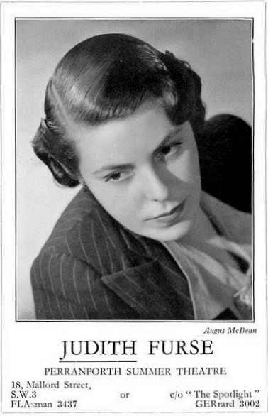 Carry On Blogging!: Whatever Happened To ... Judith Furse?