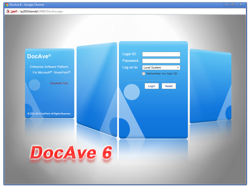 Living and breathing the world of Microsoft: Installing AvePoint DocAve 6