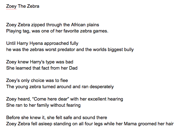 Figurative Language Poems Examples