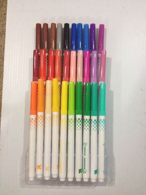 Target Art Supply Review: Up and Up Washable Markers