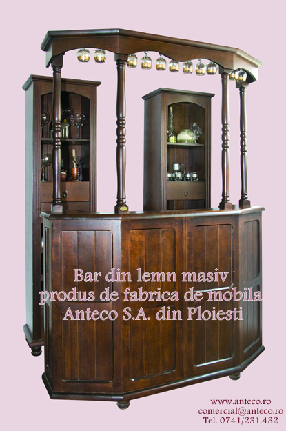Mobila din lemn masiv: Bar din lemn masiv