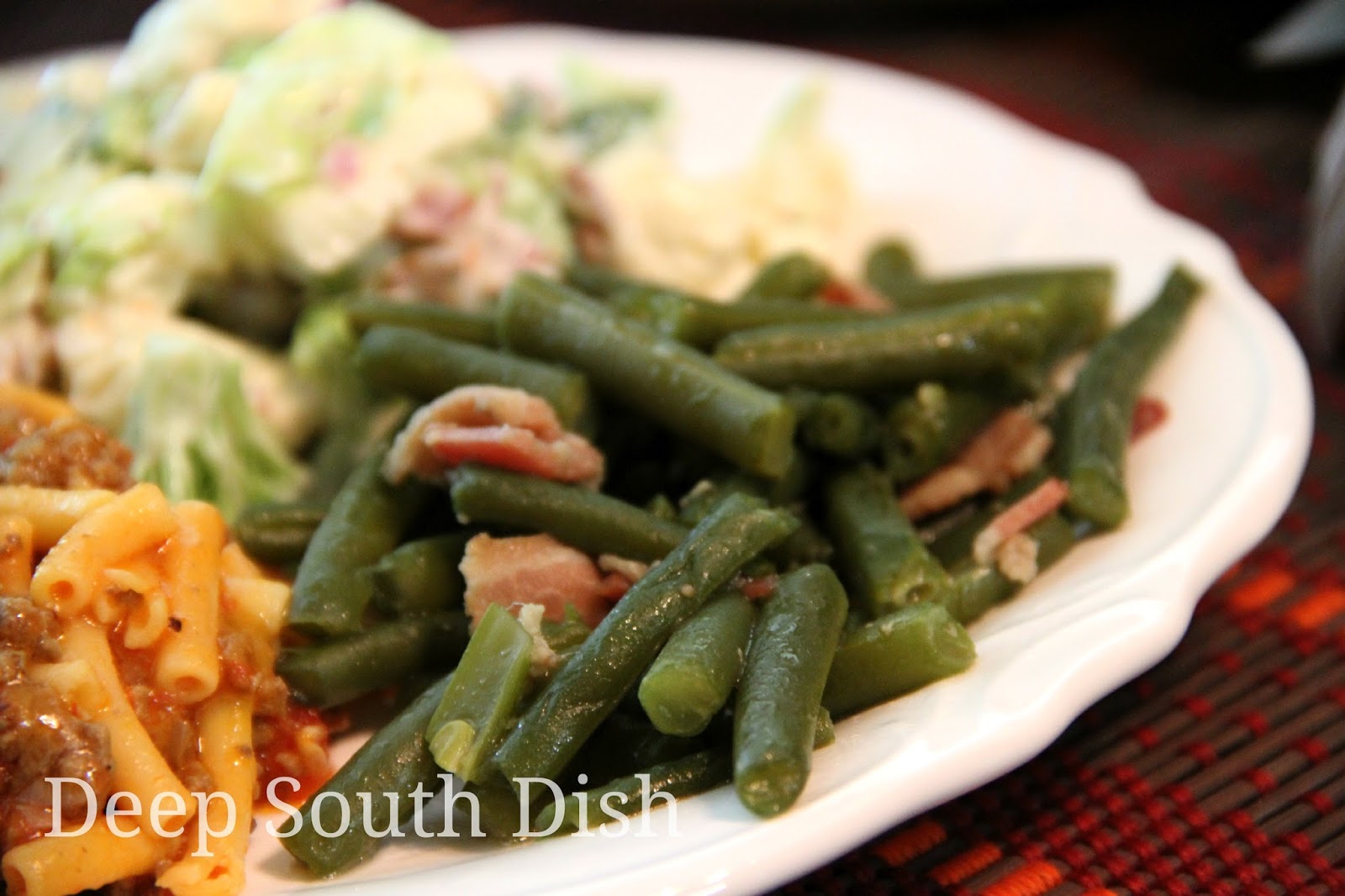 southern green beans paula deen