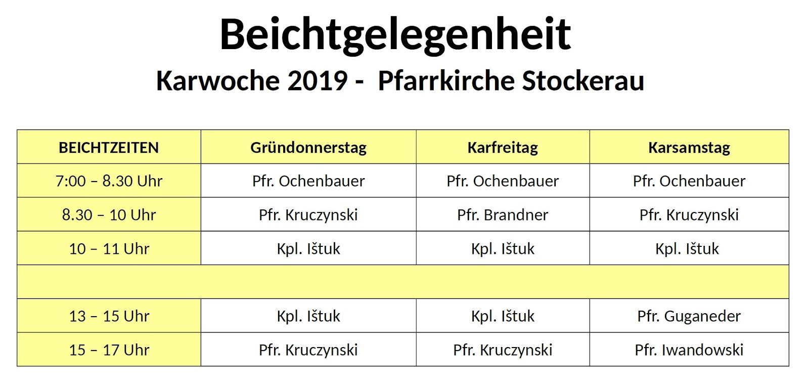 Deine Sünden sind dir vergeben...