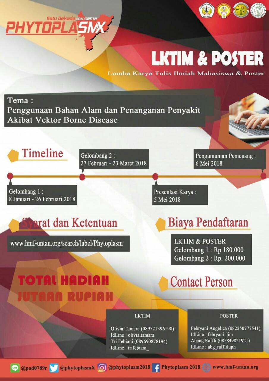 Lomba Desain Poster Nasional 2018 di Univeritas Tanjungpura - Info ...