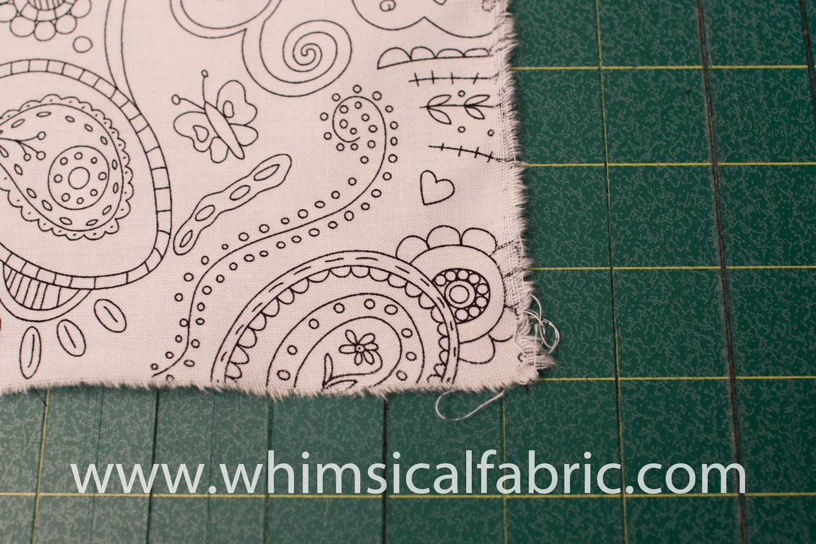 Whimsical Fabric: May Tutorial Tuesday - Color Me Placemats