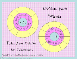 Math Wheels - Classroom Freebies