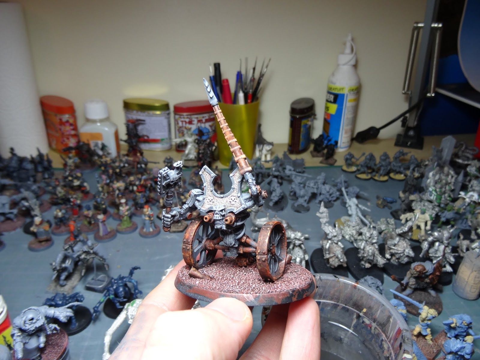 LEADPLAGUE: Khorne Blood Slaughterer and a little rust tutorial
