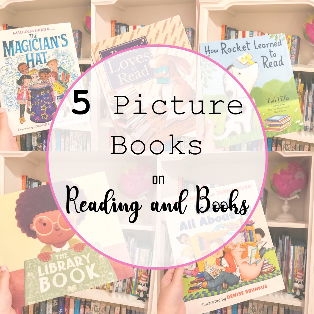 Juliana Grace Blog Space: 5 Picture Books About Reading and Books!