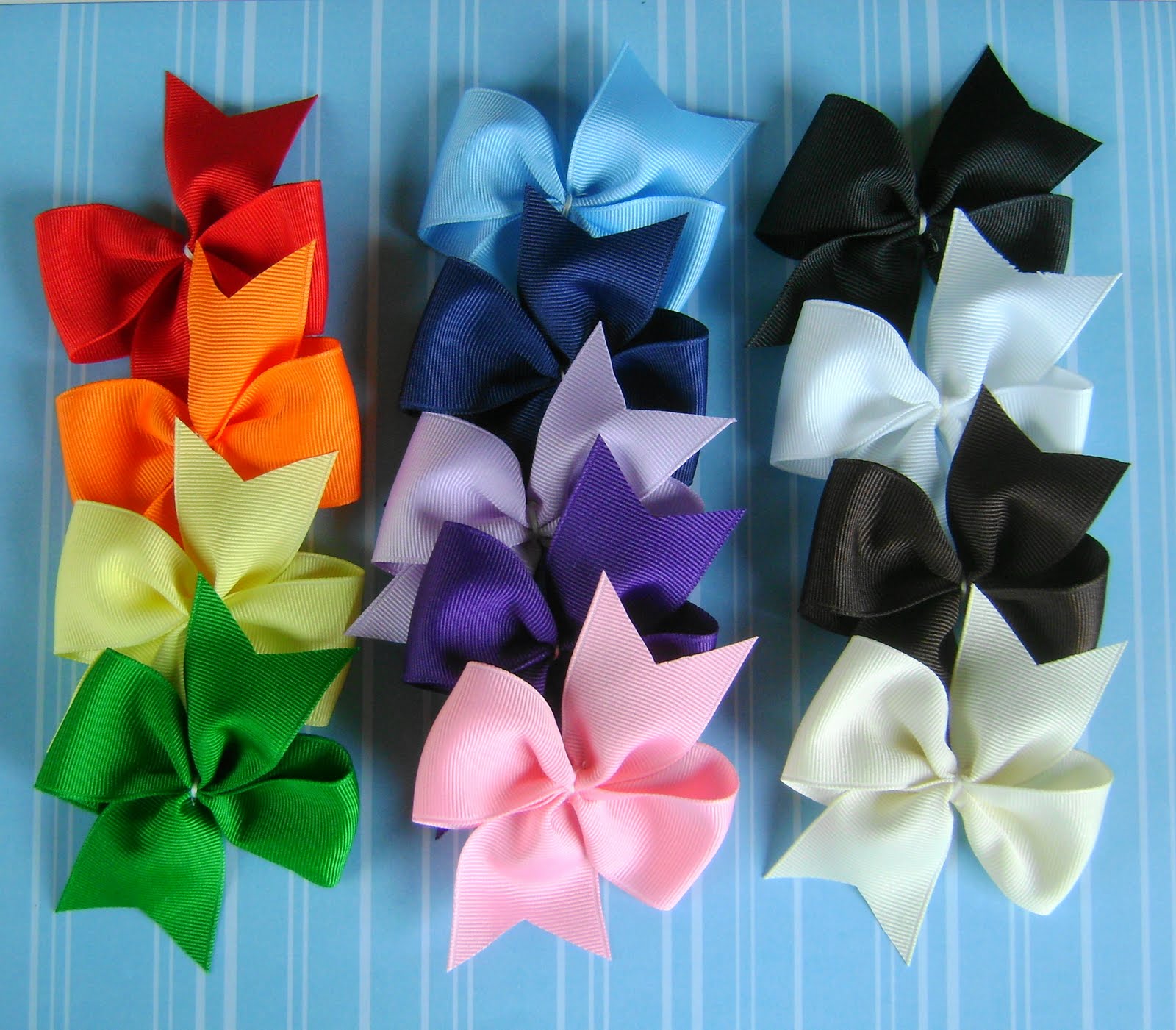The Latest in Hair Bows: $1.00 Hair Bows Now Available