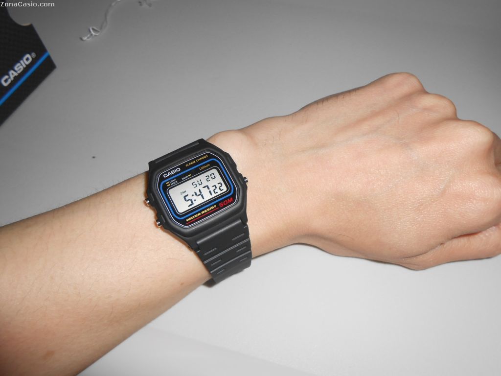 Zona Casio: Comparativa: Casio W-59 VS F-91