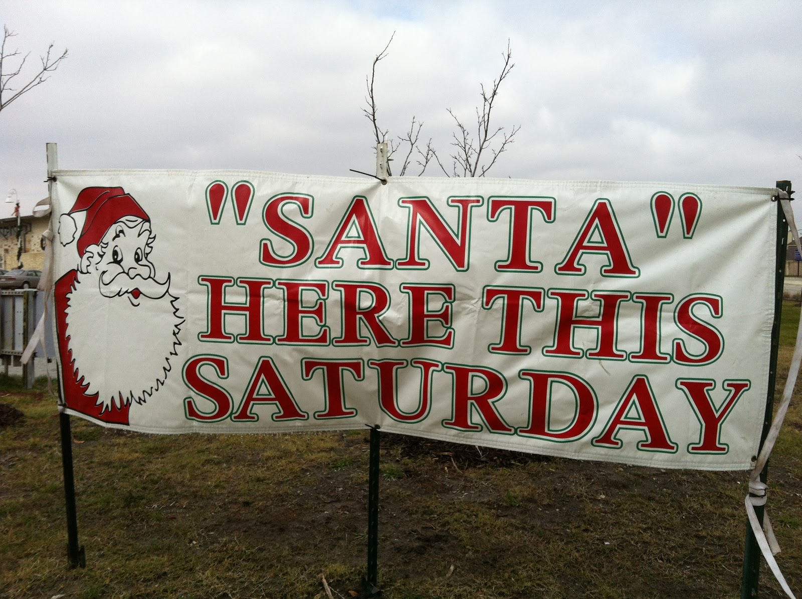 The “Blog” of “Unnecessary” Quotation Marks: "santa" here