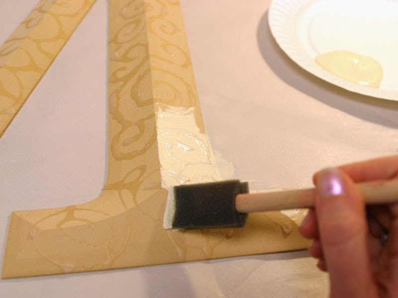 Craft Cuts coupons: How to Create a Textured Wall Letter