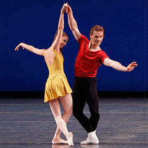 City Ballet: Chaconne; Interplay; After the Rain (pas de deux); and ...