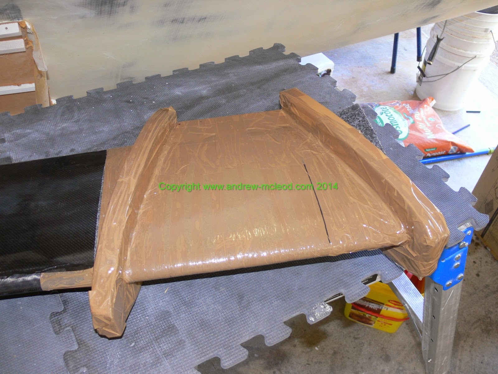 Farrier F22R trimaran building blog by Andrew McLeod: Rudder Box and ...