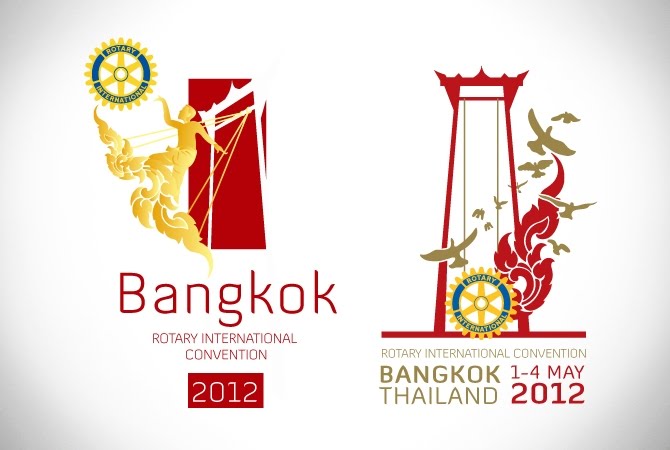 Thai Logo Lover: Bangkok 2012 • [Logo concepts] World Rotary Convention