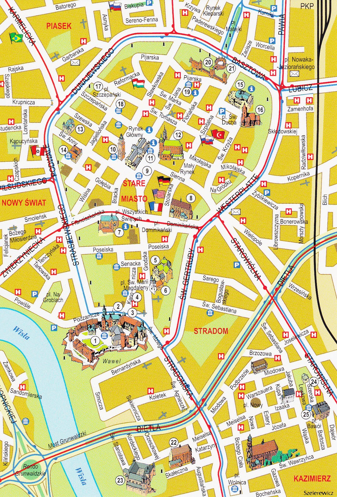 B - MEvo: Mapa Krakowa