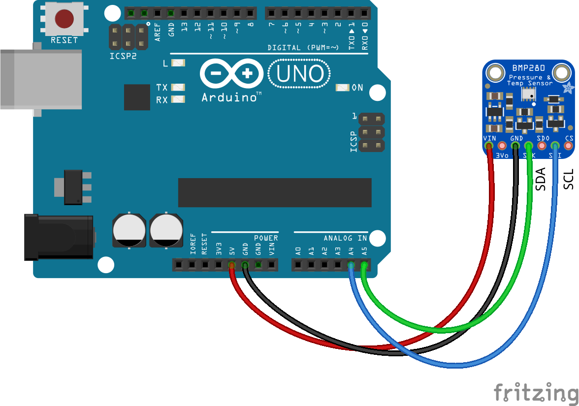 Interfacing BMP280 Barometric Pressure Sensor Module With, 44% OFF
