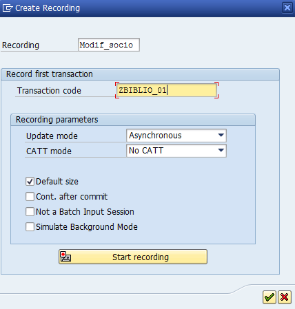 Ejemplo de Batch Input ~ Aprender ABAP