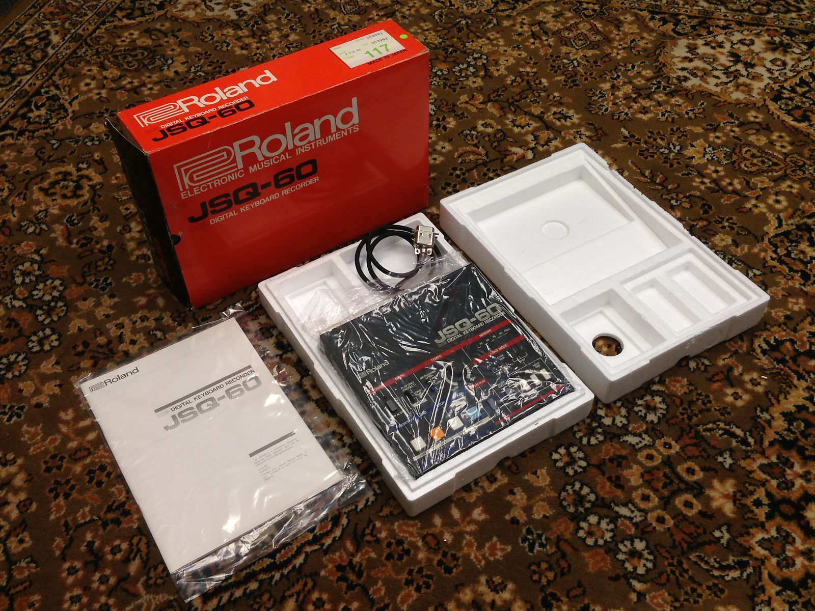 MATRIXSYNTH: Roland JSQ-60 1984 DCB Juno-60 Sequencer W/ Box and Paperwork