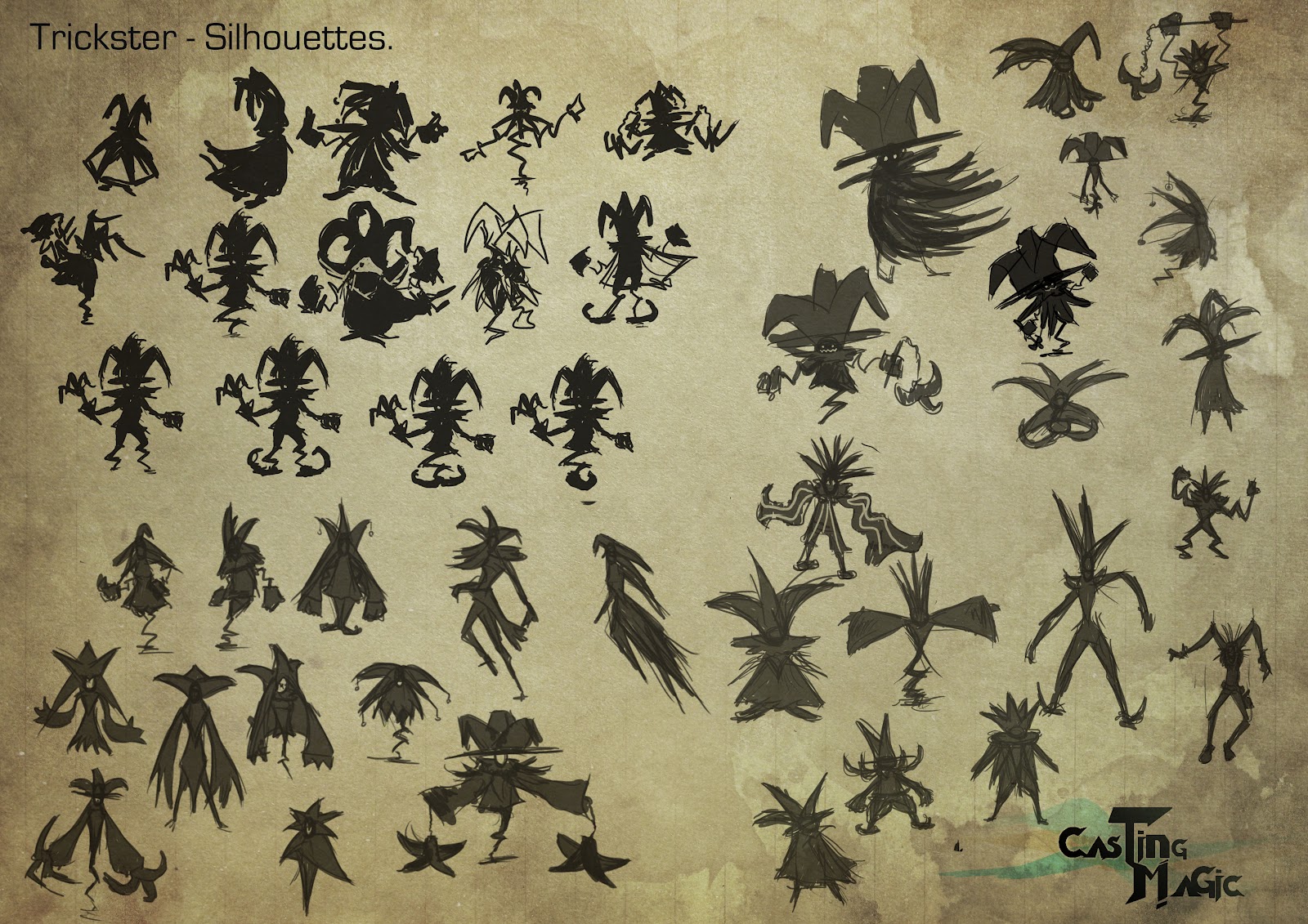 Tea Crusading - Concept Art and Character Design: The Trickster - early ...