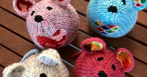 Beautiful Skills - Crochet Knitting Quilting : Tea Mouse - Knitting Pattern