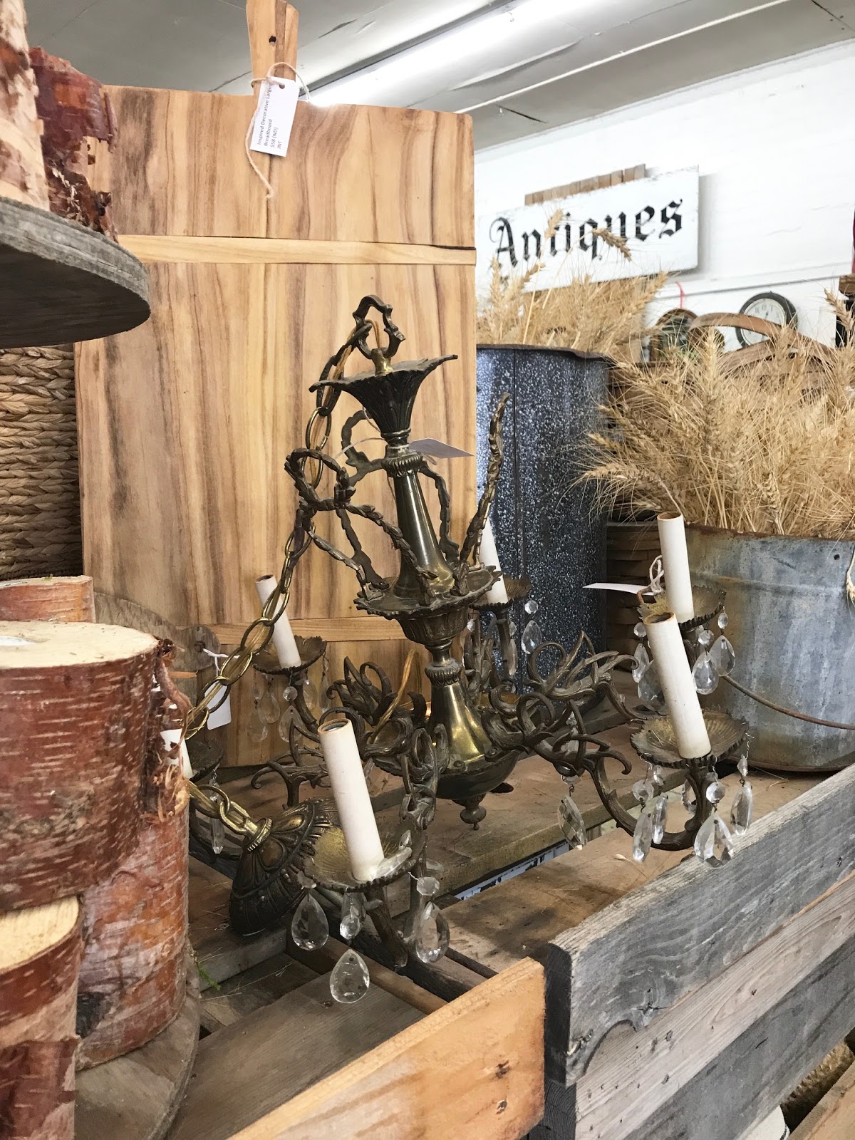 Little Farmstead: Our New Farmhouse-Style Shop Space {A Peek Inside}