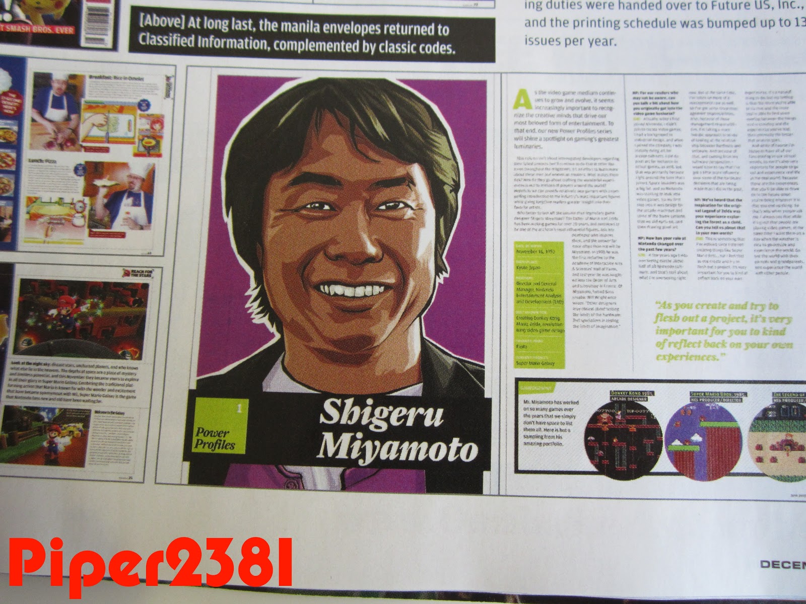 Piper2381: Nintendo Power Final Issue