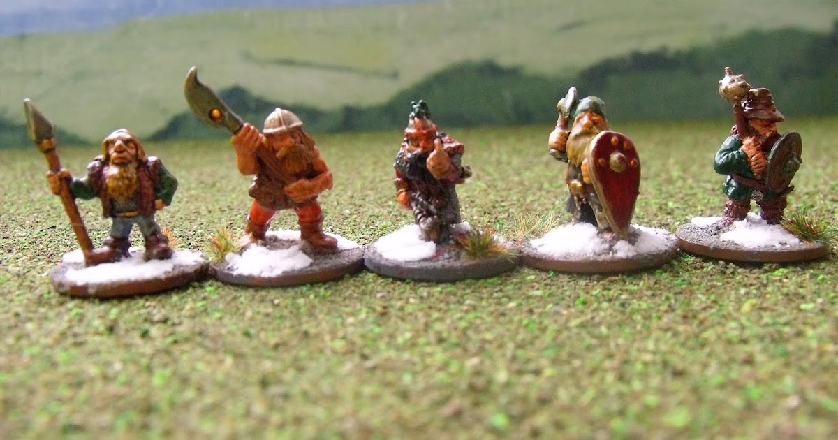 Dante's Wargaming: Frostgrave Dwarves