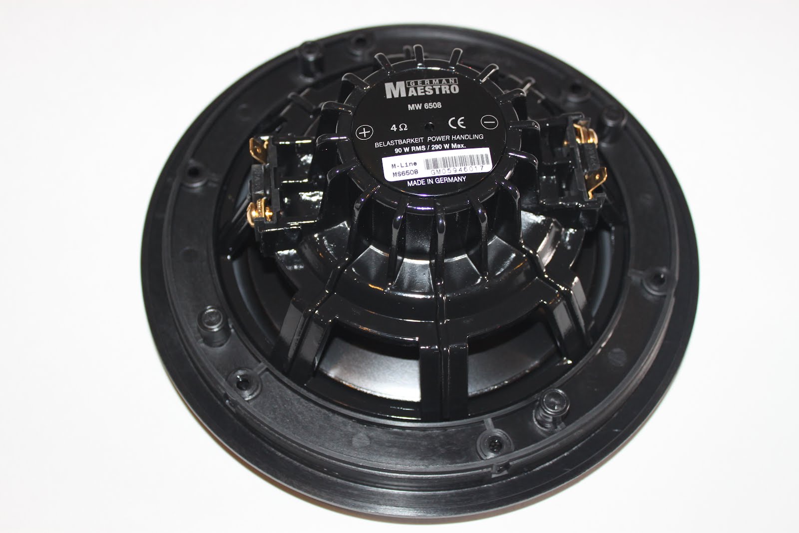 Stereowise Plus: German Maestro M-Line MS 6508 6.5 Inch 2-way Component ...