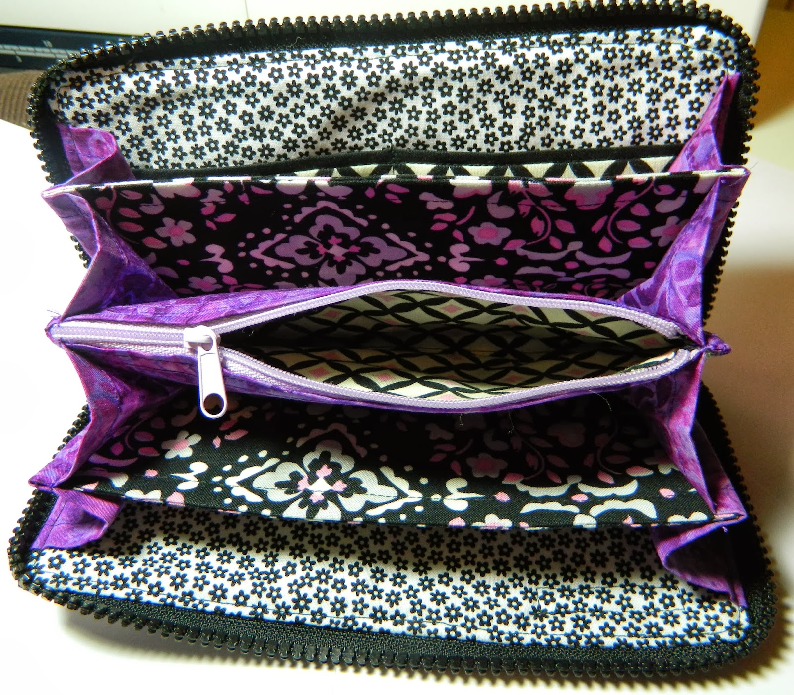 UllaSHandmade: Geldbeutel - Prototyp: noch nicht perfekt, aber ein Anfang