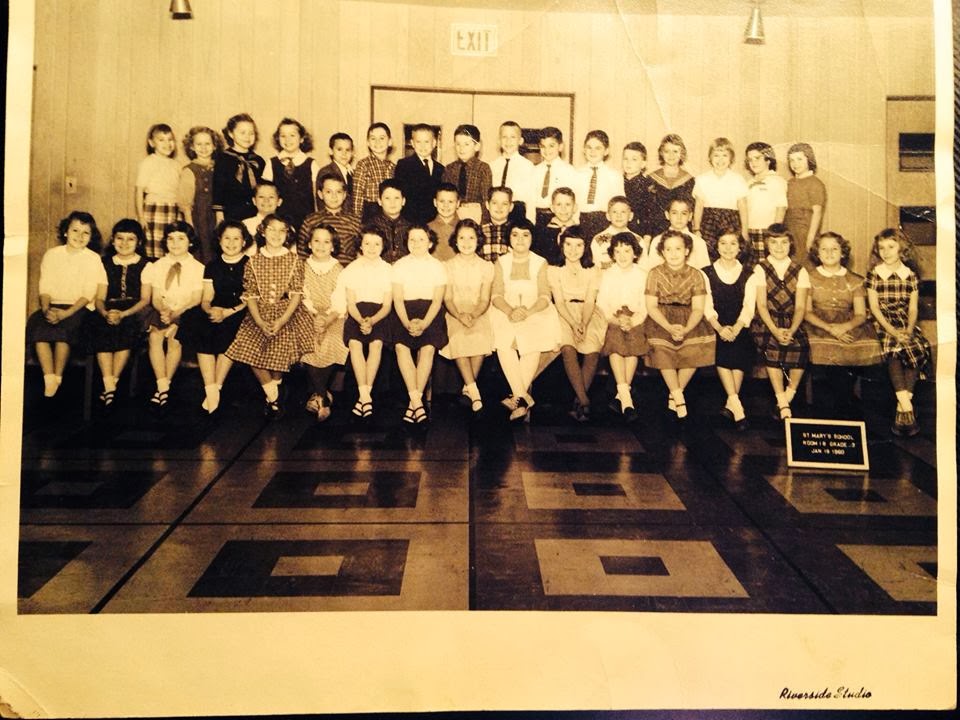 Riverside Peeps: Third Grade - Room 18 at St. Mary's in 1960