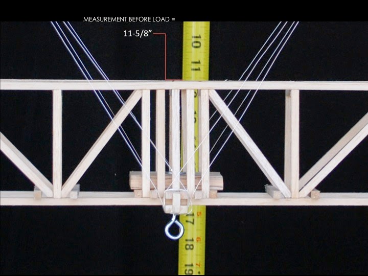 Designs Eye: Balsa Wood Bridge Structural Test