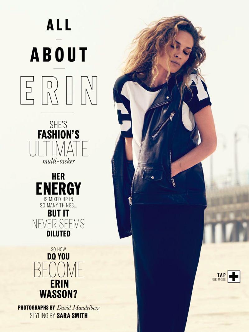 Erin Wasson Magazine Photoshoot For Elle Austrália Magazine Dezembro ...