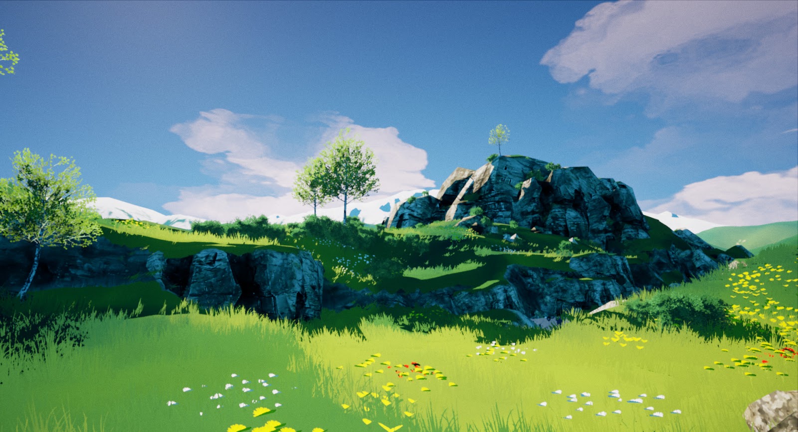 Trzy Czarne Kropki - Sketchbook: Windy Plateau