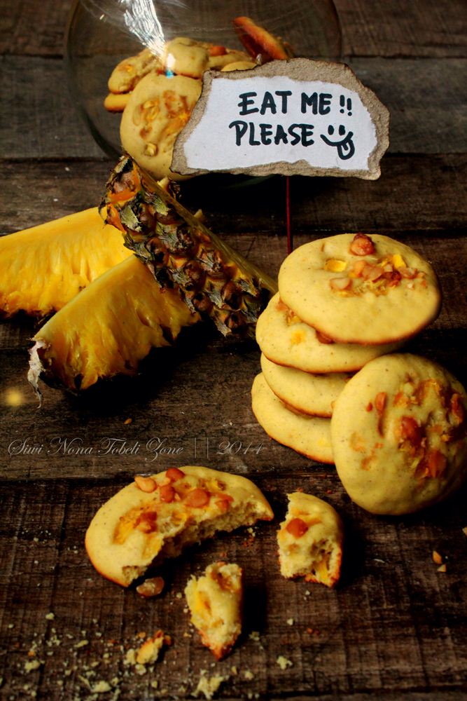 Pinaple Cookies, camilan enak dan mudah untuk dia yang berdiet ...